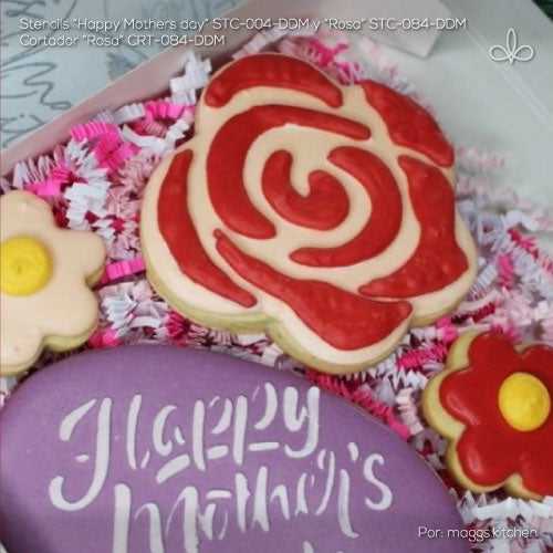 Stencil Flor 4 – Karmin Design MX